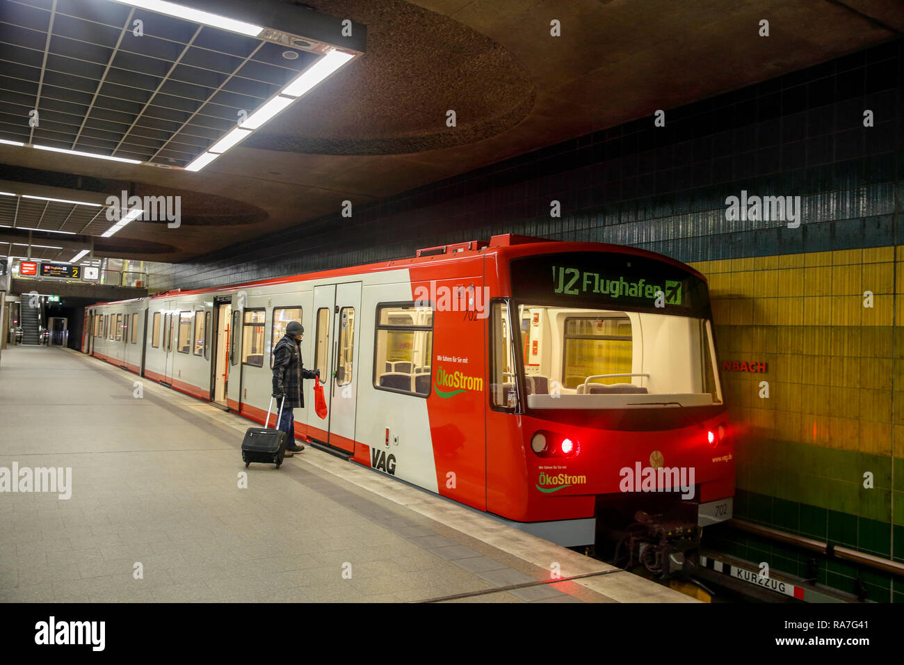 U-Bahn System, Nürnberg, Bayern, Deutschland Stockfotografie - Alamy