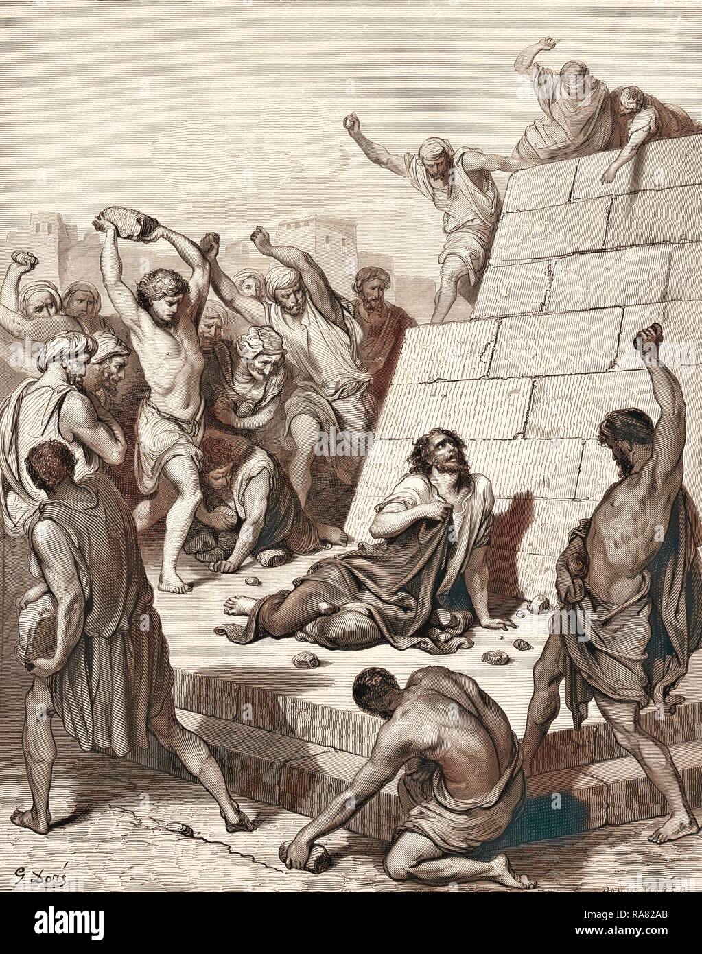 The stoning of saint stephen -Fotos und -Bildmaterial in hoher ...