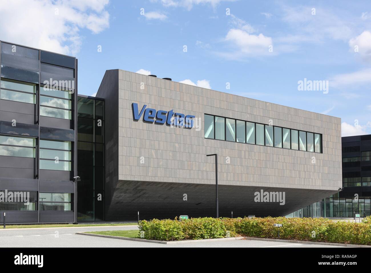 Vestas logo -Fotos und -Bildmaterial in hoher Auflösung – Alamy
