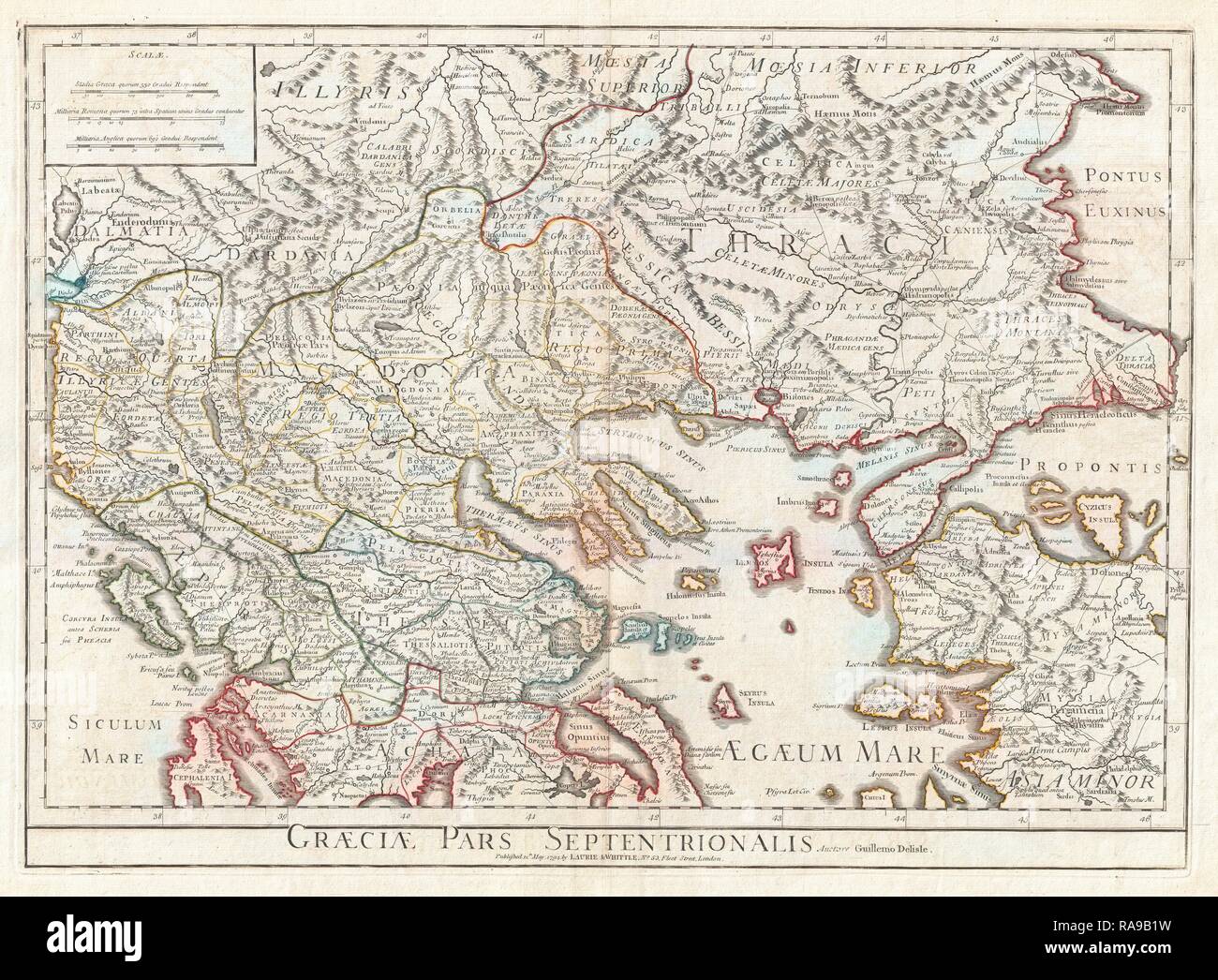 Nordmakedonien karte -Fotos und -Bildmaterial in hoher Auflösung – Alamy