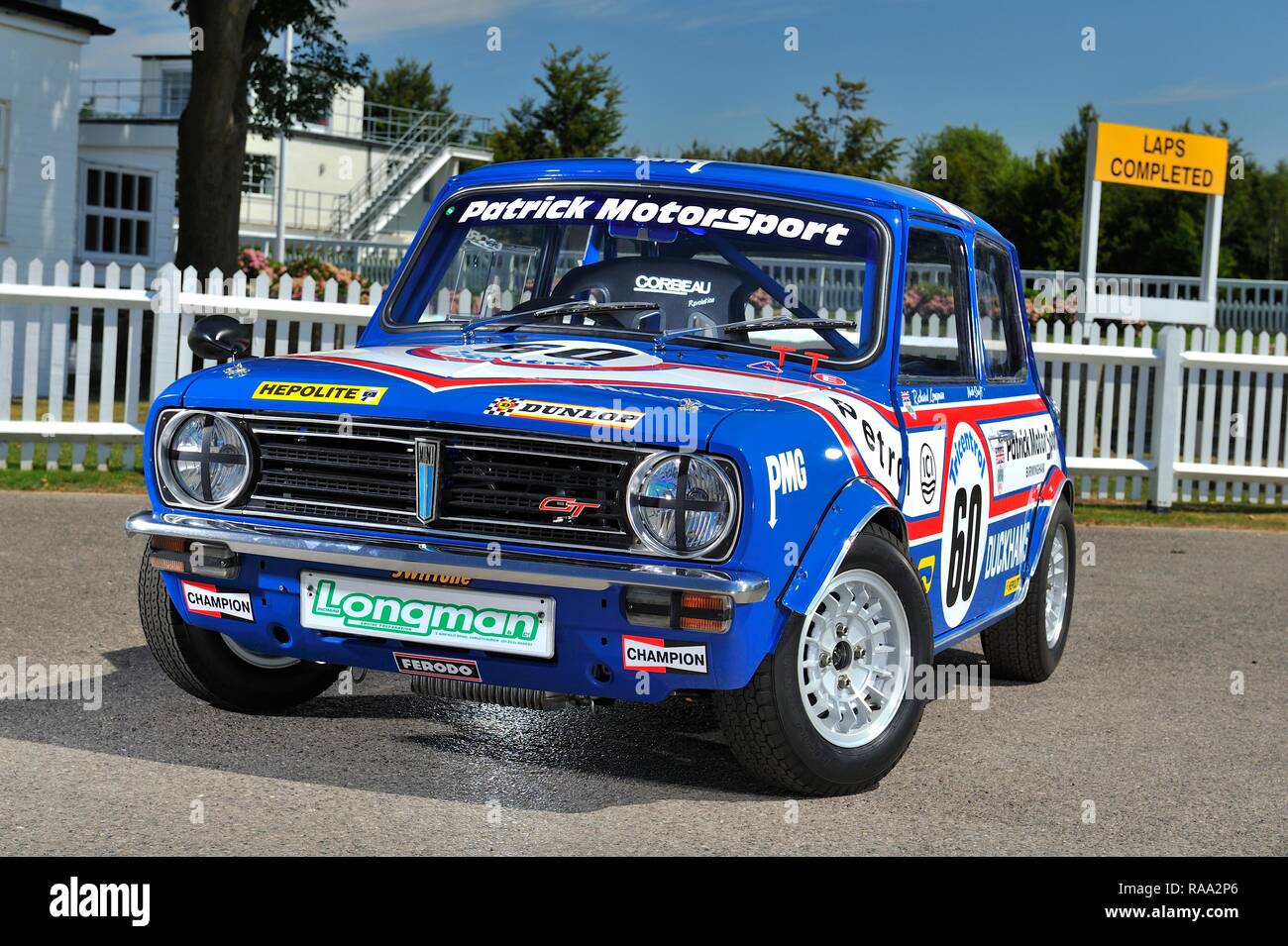 Swiftune Mini Clubman 1275 GT-Rennwagen Stockfotografie - Alamy