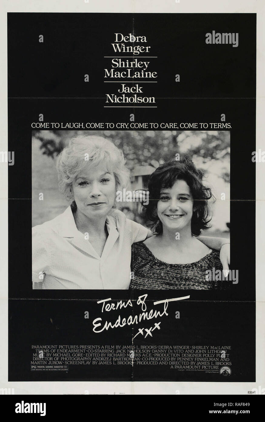 With Debra Winger Stockfotos und -bilder Kaufen - Alamy