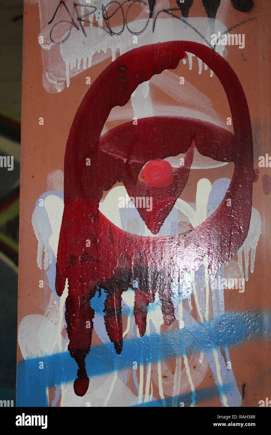 Grunge graffiti -Fotos und -Bildmaterial in hoher Auflösung – Alamy