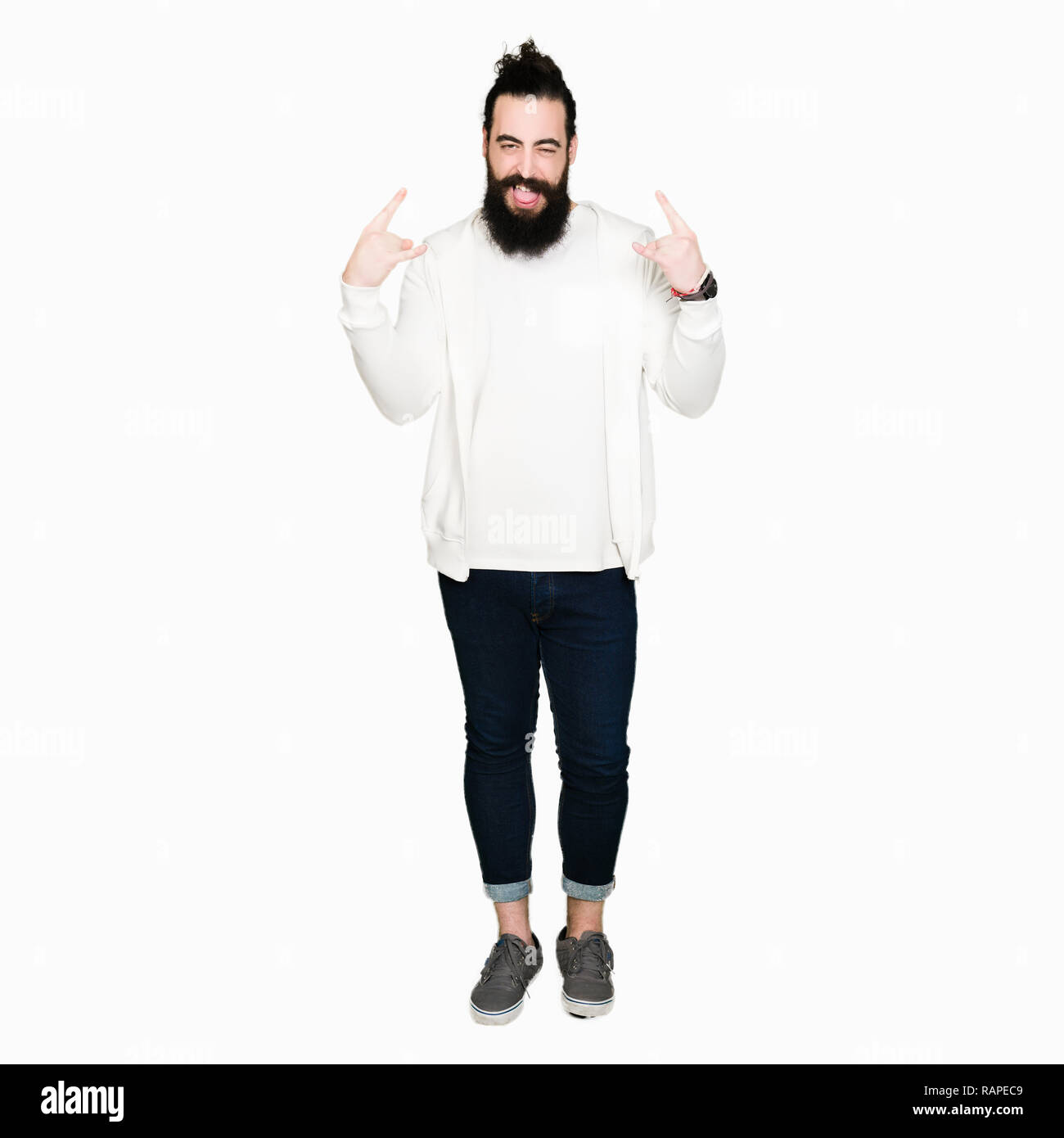 Rocker langen bart und haare -Fotos und -Bildmaterial in hoher ...