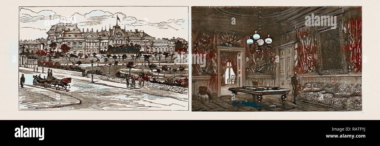 Fürst ALEXANDER VON BULGARIEN ZU HAUSE: BLICK AUF DAS SCHLOSS UND DER ...