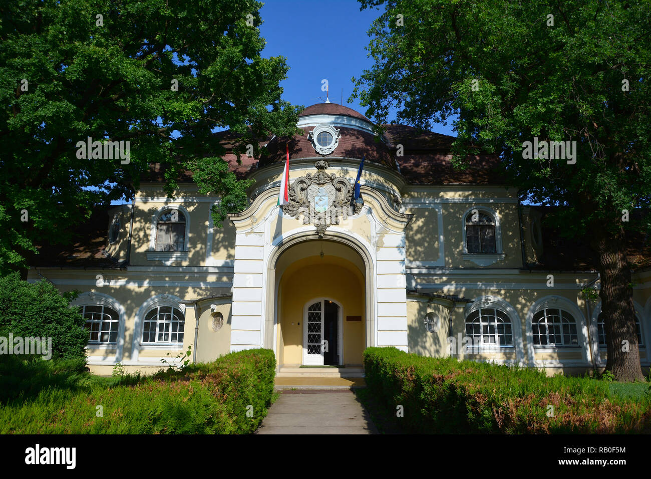 Halasy-Horthy Schloss, Kenderes, Jász-Nagykun-Szolnok County, Ungarn ...