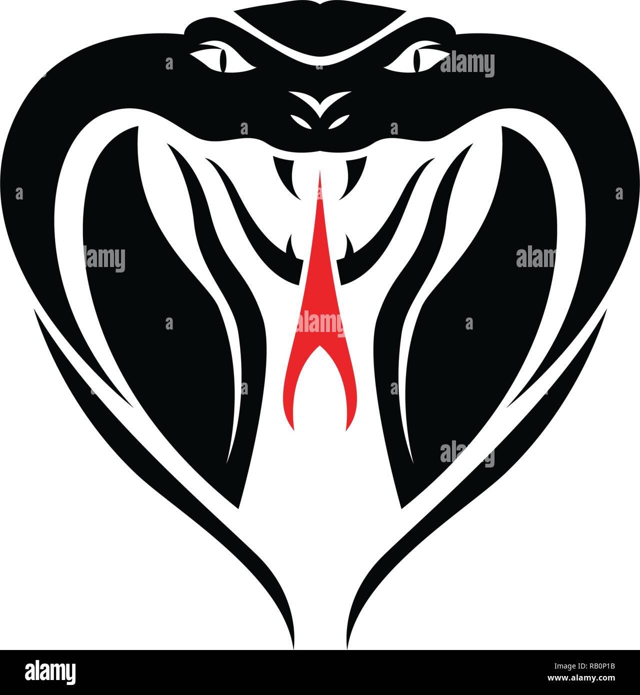 Viper snake Logo Design element Gefahr Schlange Symbol. viper Symbol ...