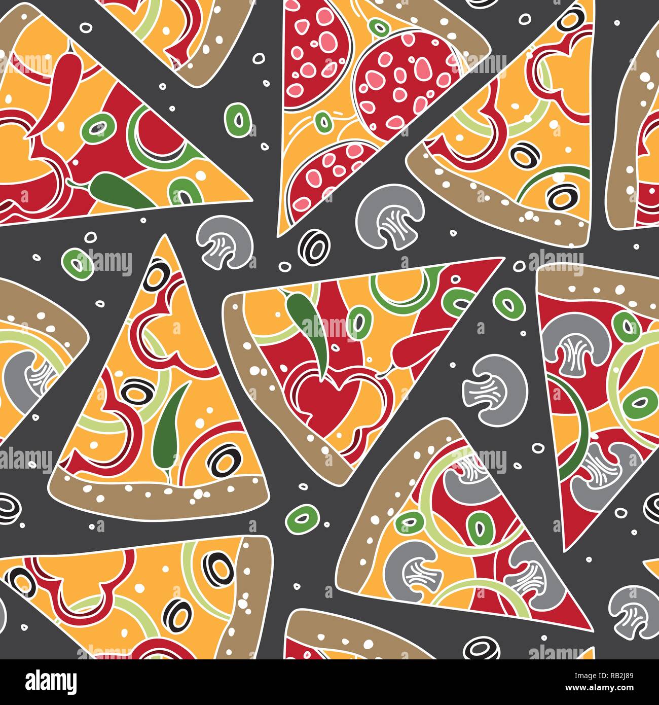 Pizza grafik -Fotos und -Bildmaterial in hoher Auflösung – Alamy