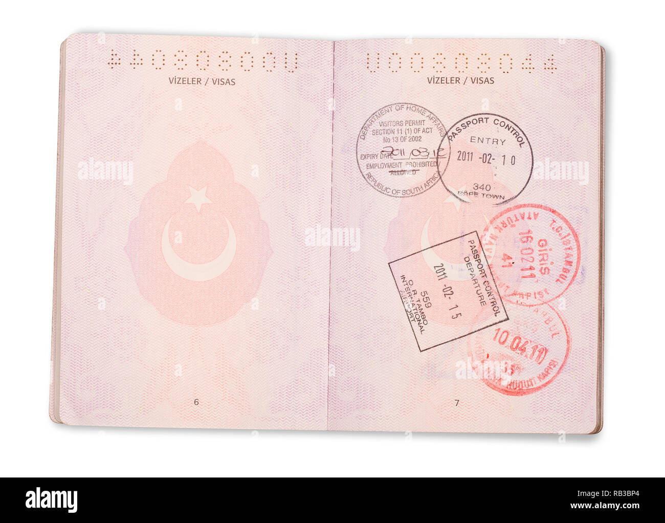 Pass Seiten Stockfotos und -bilder Kaufen - Alamy