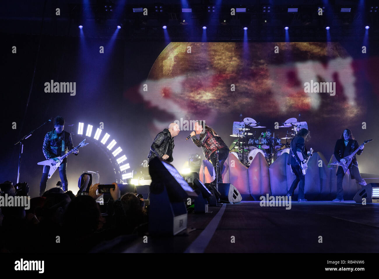 Helloween live im Sala Tejo in Lissabon, Portugal, Mit: Michael Kiske ...