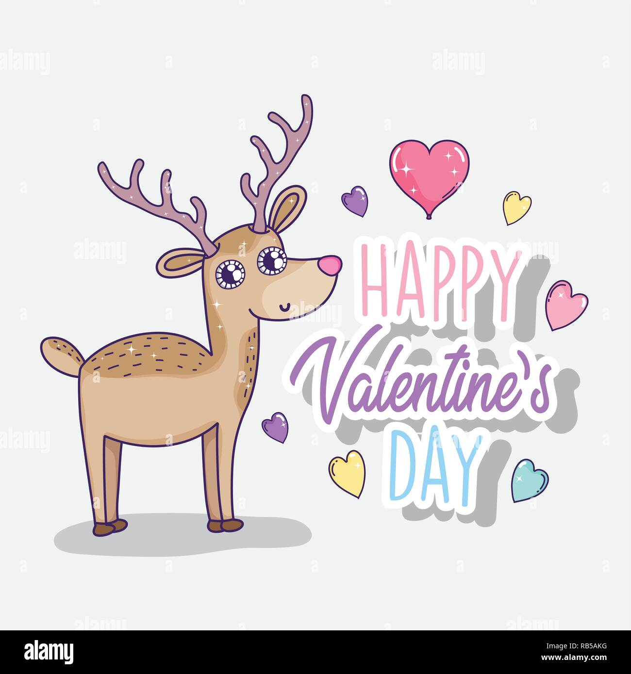 Hirschliebhaber Stock-Vektorgrafiken kaufen - Alamy