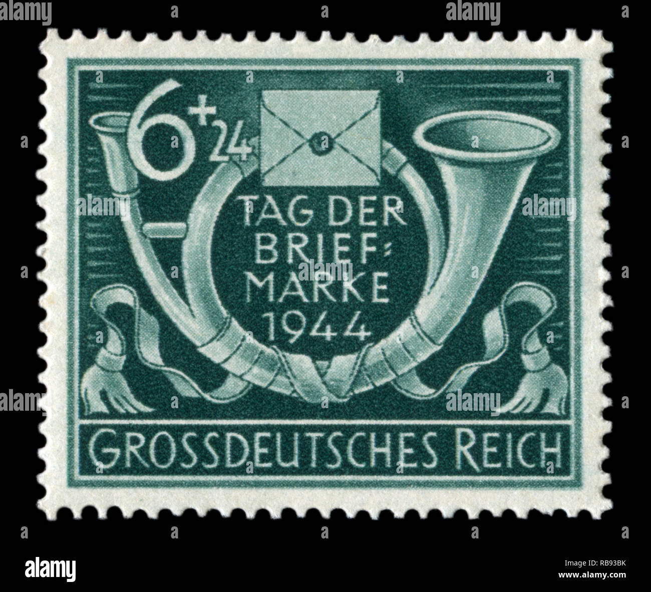Deutsche historische Stempel: Tag der Briefmarke, Ausgabe 1944 ...