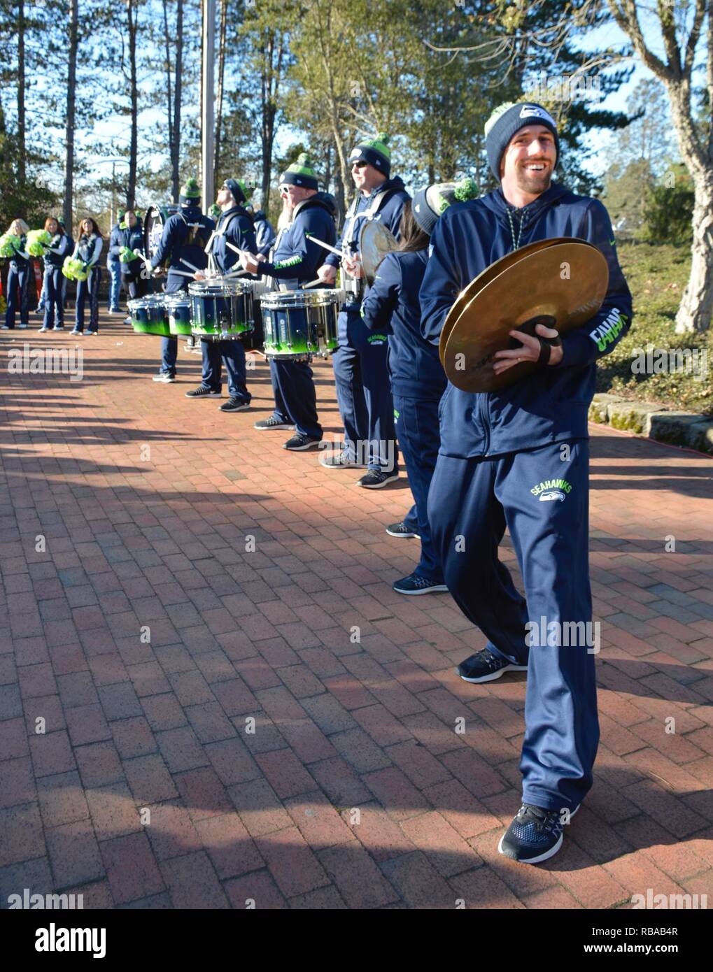 SILVERDALE, Washington (Jan. 6, 2017) - "Blue Thunder", der Band der ...