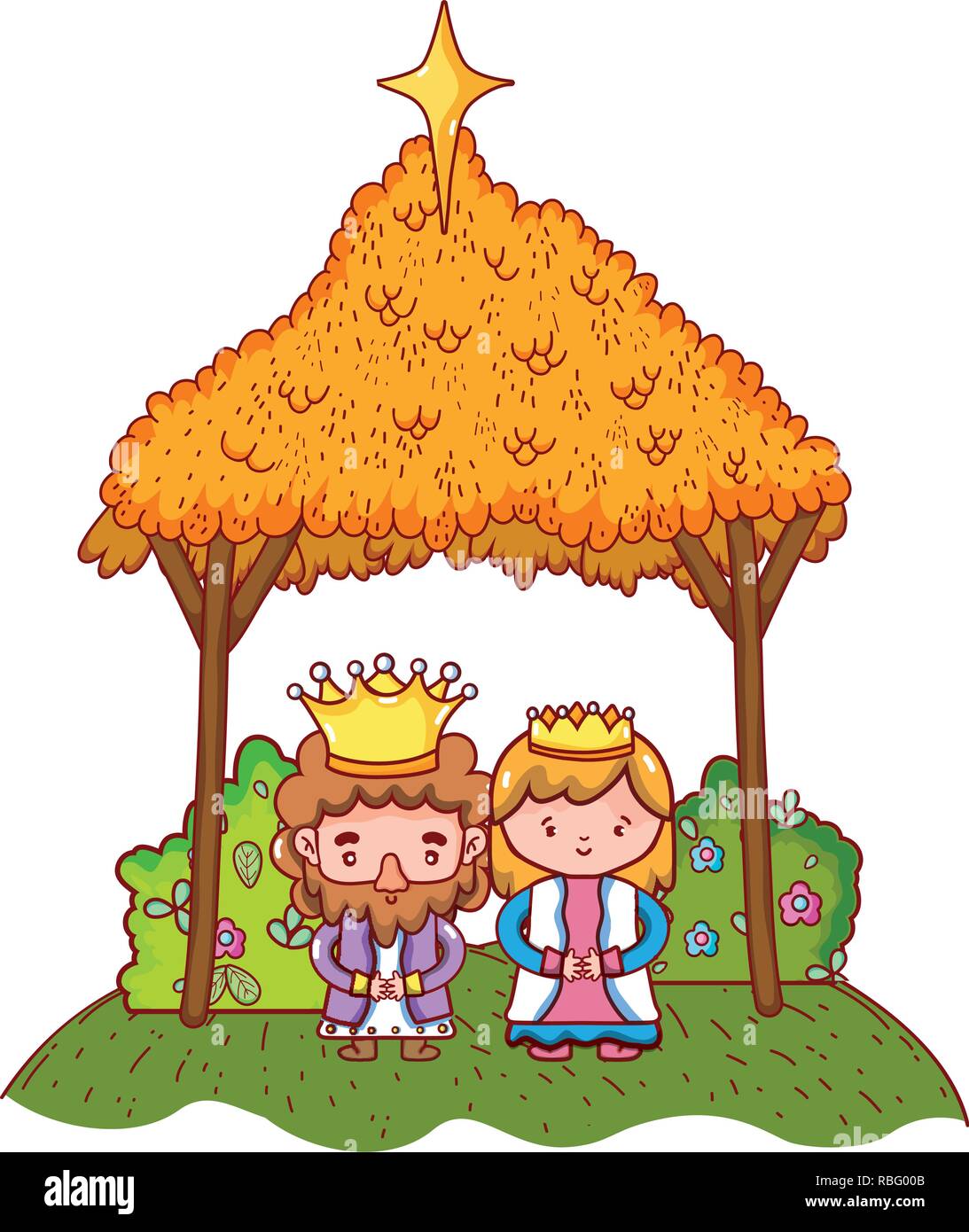 Jungfrau maria cartoon Stock-Vektorgrafiken kaufen - Alamy