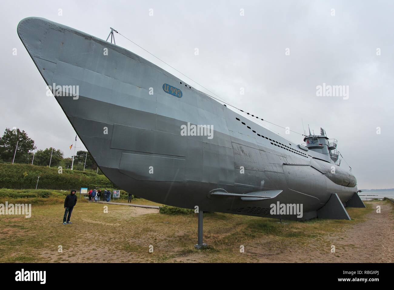 LABOE, Deutschland - 30. AUGUST 2014: die Menschen besuchen deutsche U ...