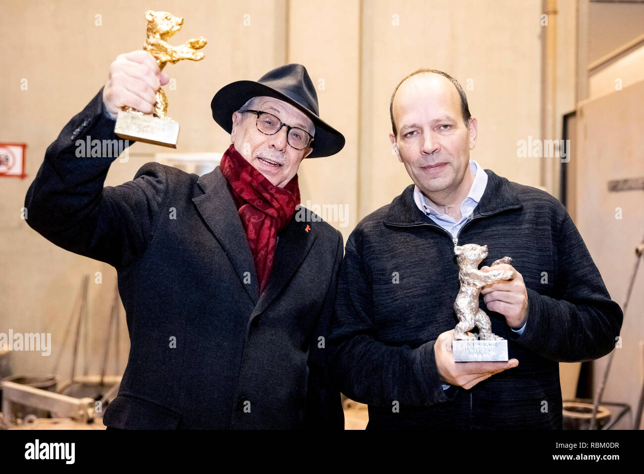 Berlin, Deutschland. 11 Jan, 2019. (L) Dieter Kosslick, Direktor der ...