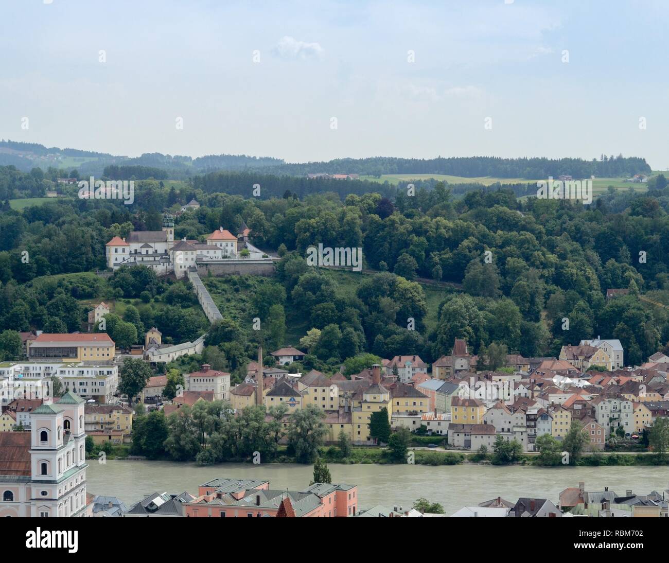 Am zusammenfluss von donau und ilz -Fotos und -Bildmaterial in hoher ...