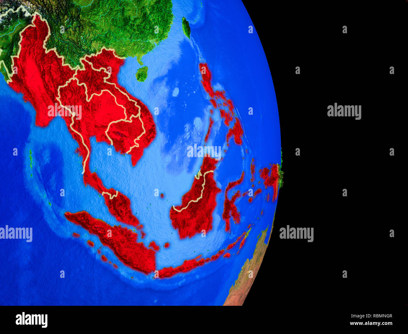 Asean karte -Fotos und -Bildmaterial in hoher Auflösung – Alamy