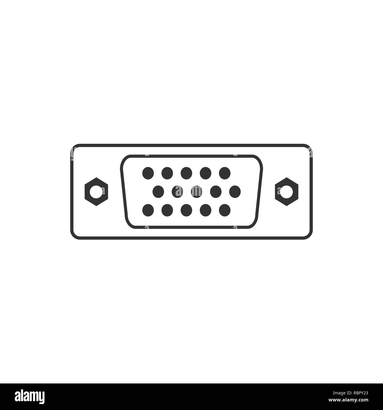 Elektronische symbole Stock-Vektorgrafiken kaufen - Alamy