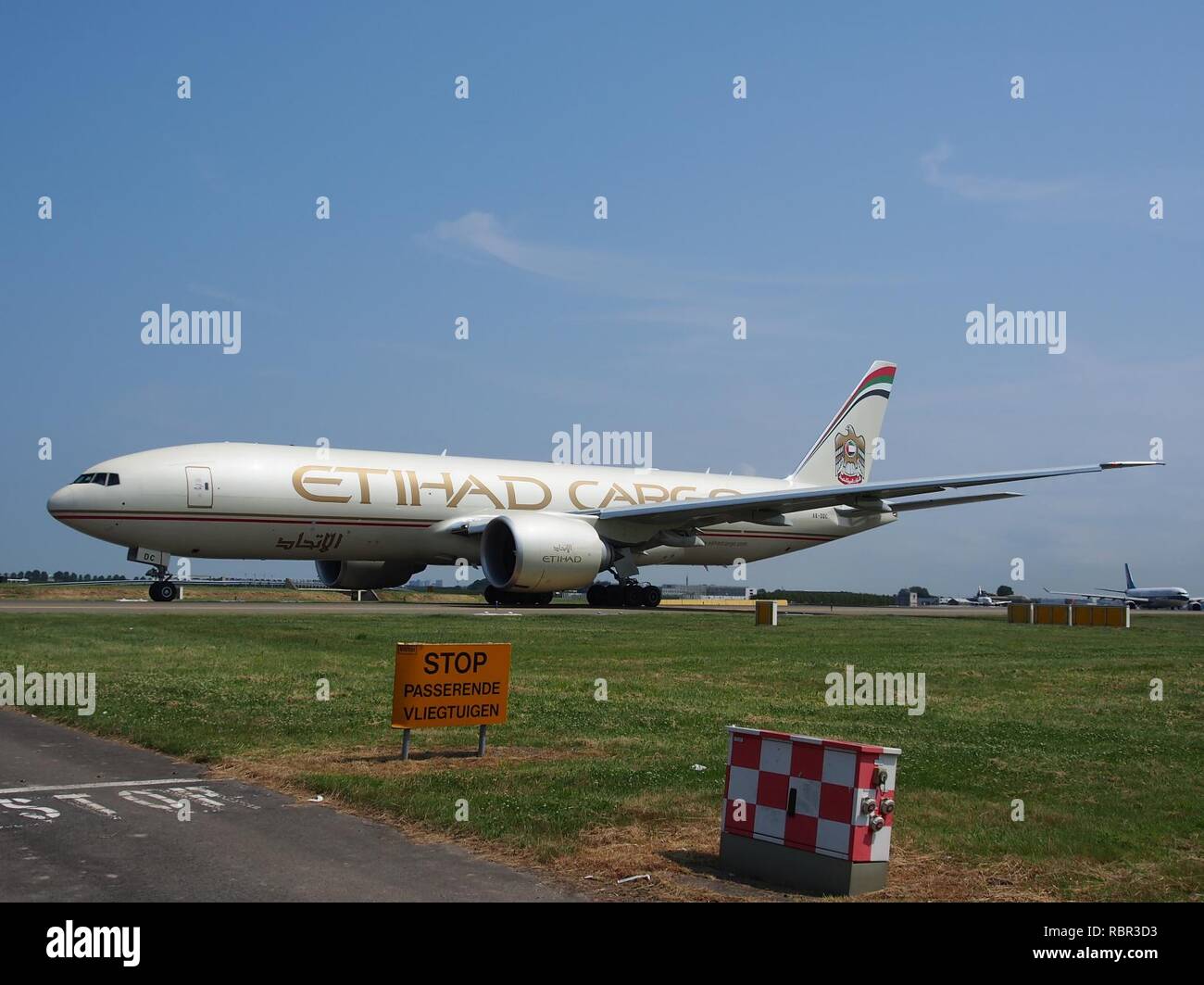 Etihad Airways Boeing 777 Stockfotos und -bilder Kaufen - Alamy