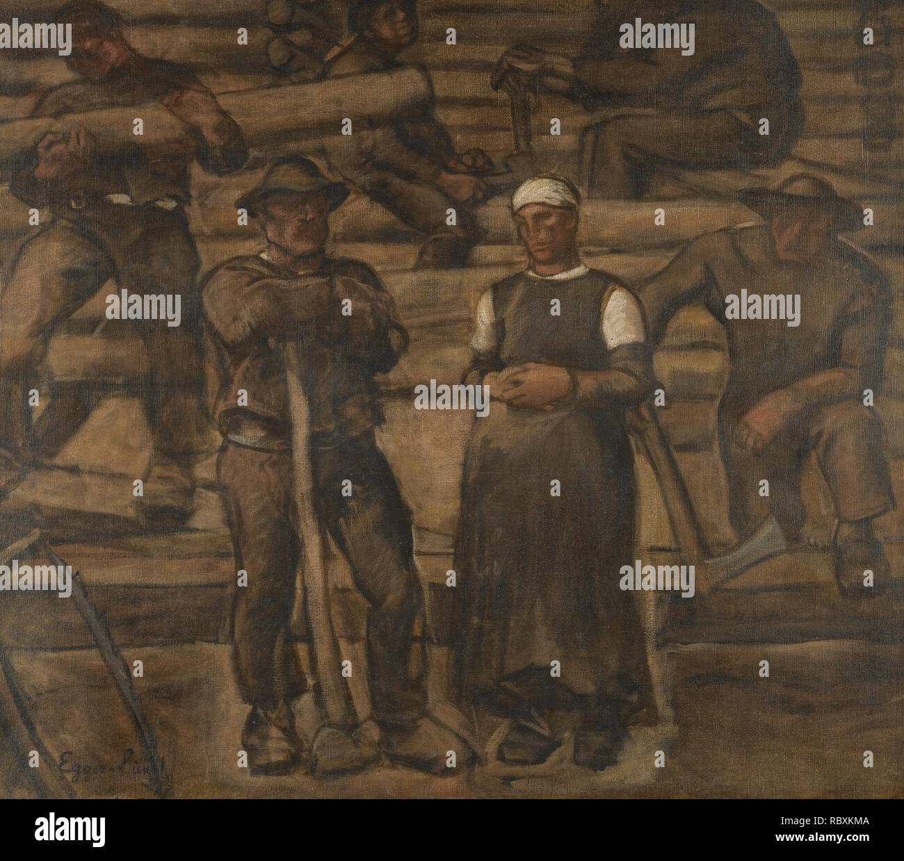 Albin Egger Lienz Stockfotos und -bilder Kaufen - Alamy