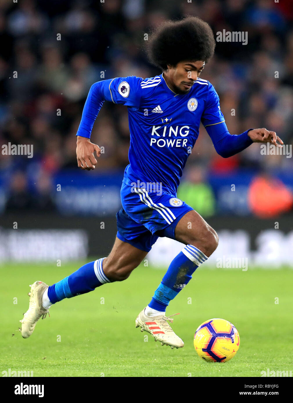 Hamza Choudhury von Leicester City während des Spiels der Premier ...