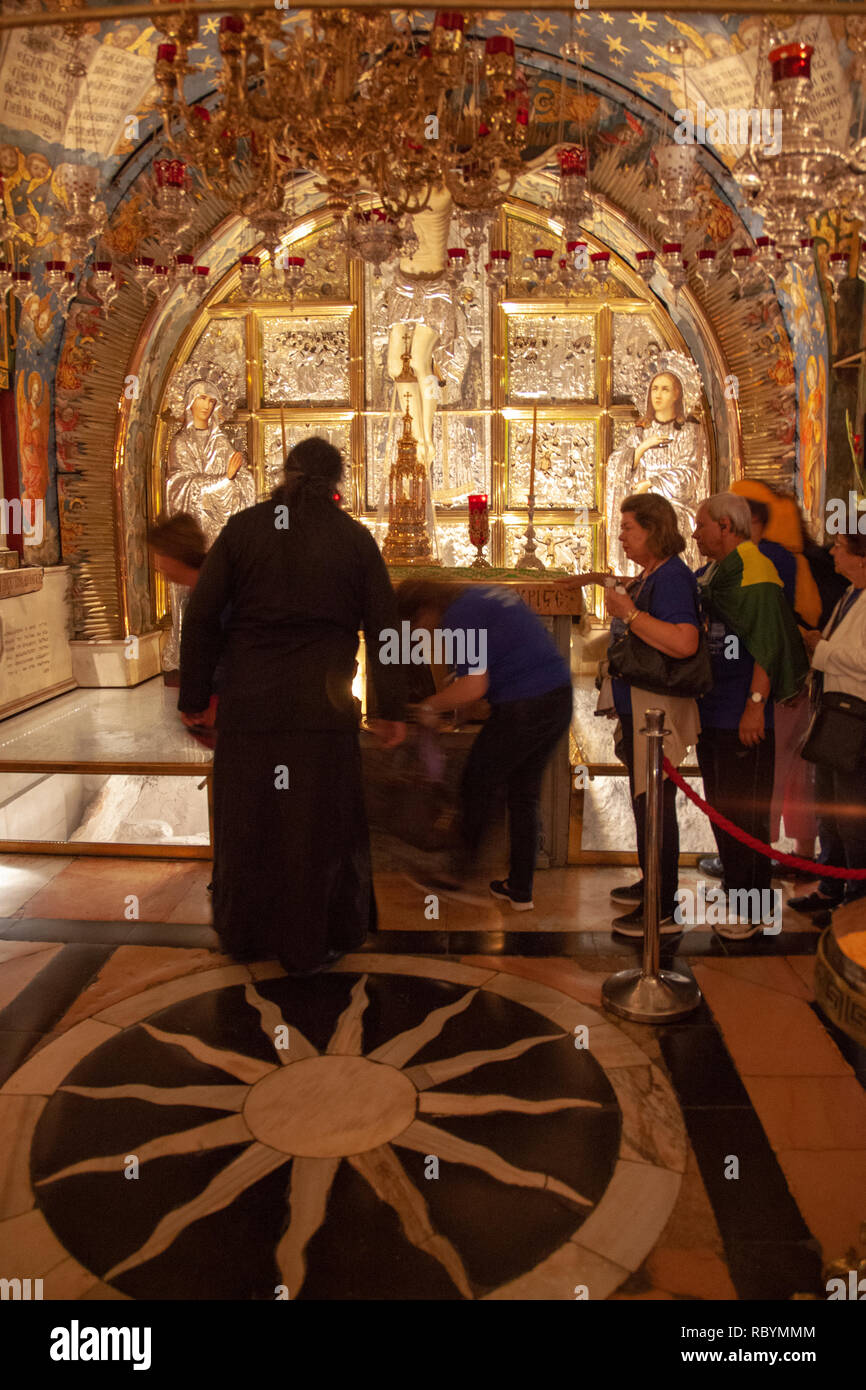 Der altar des heiligen grabes jerusalem -Fotos und -Bildmaterial in hoher Auflösung – Alamy