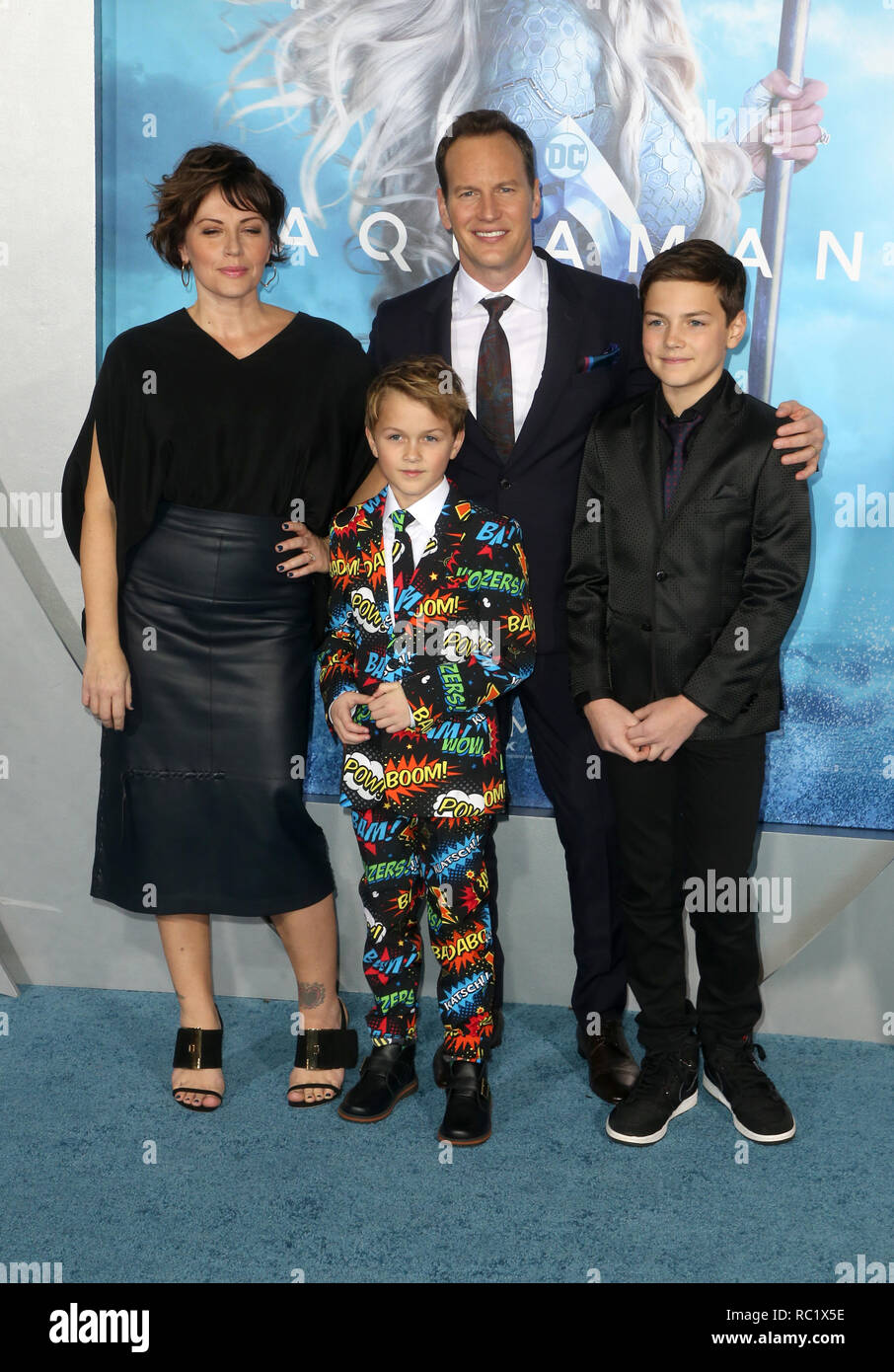 Premiere von Warner Bros. Pictures' "aquaman" Mit: Amysweet Dominczyk ...
