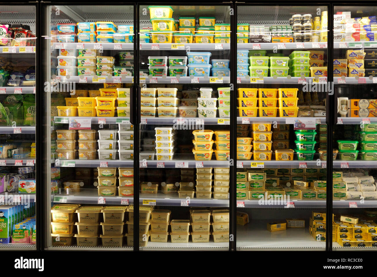 Butter supermarket -Fotos und -Bildmaterial in hoher Auflösung – Alamy