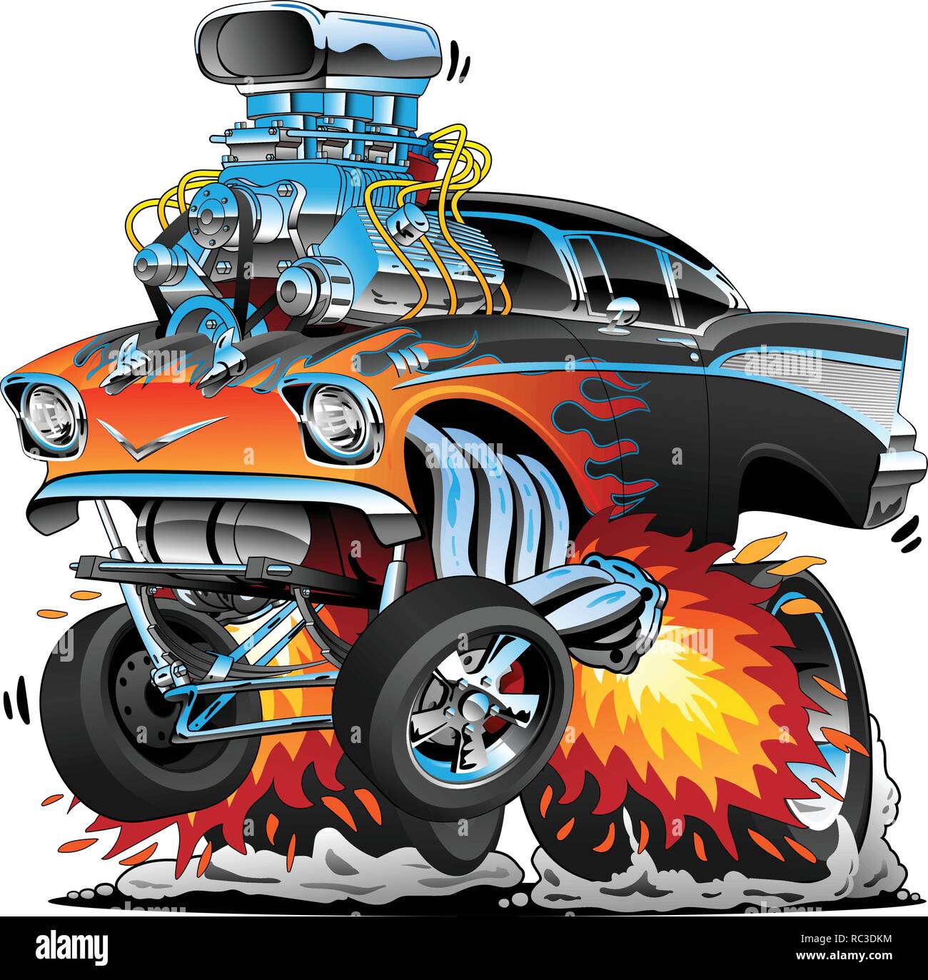 Funny car cartoon -Fotos und -Bildmaterial in hoher Auflösung – Alamy