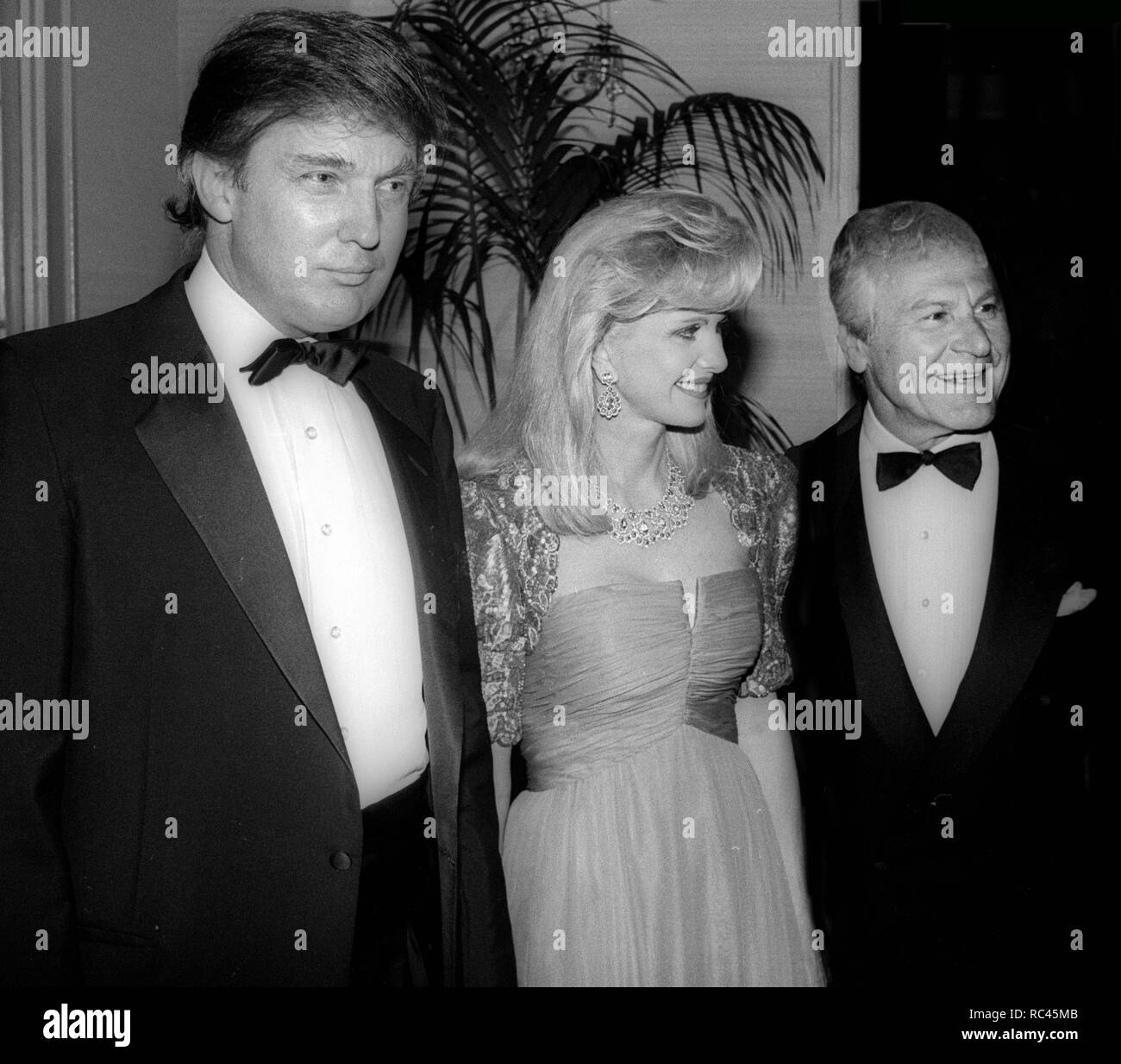 Ivana trump Schwarzweiß-Stockfotos und -bilder - Alamy