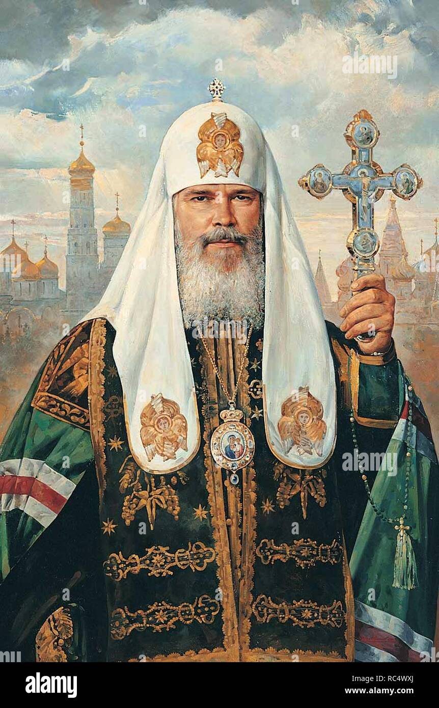 Russian orthodox patriarch alexy ii -Fotos und -Bildmaterial in hoher ...