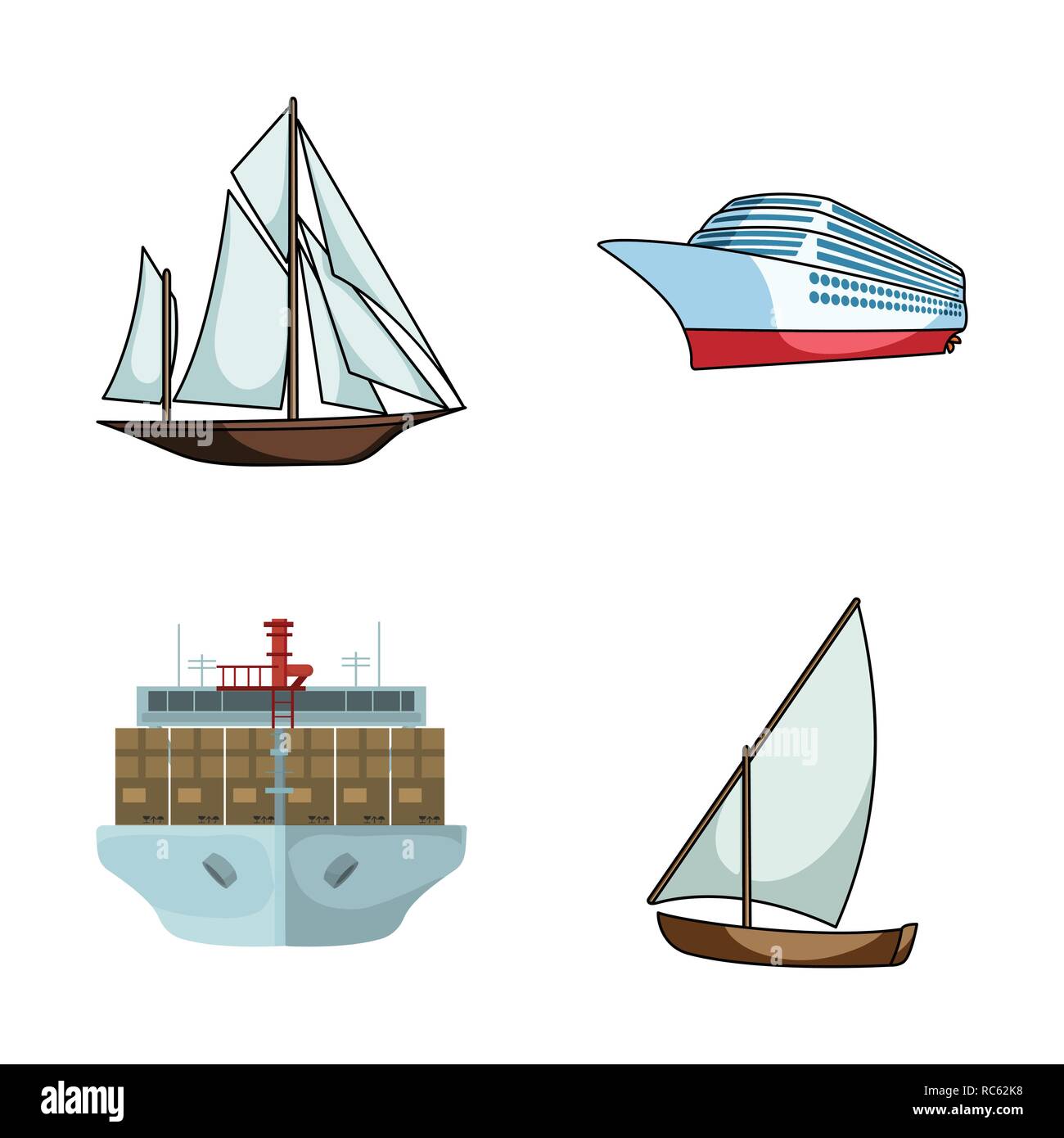 Boot, Segel, Geschwindigkeit, Ladung, Floating, Yacht, schiff, meer ...