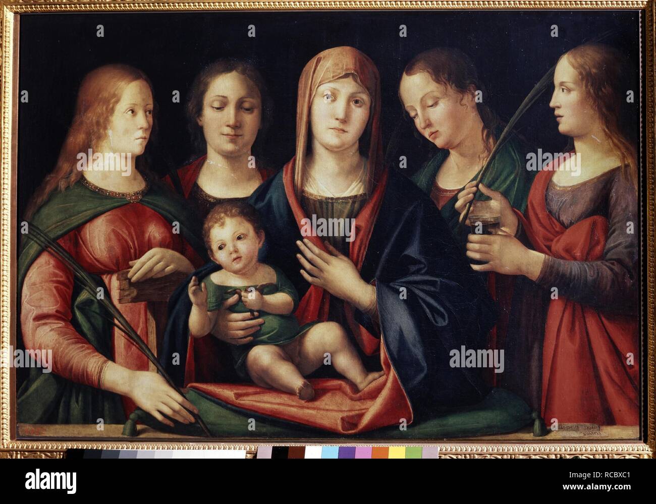 Madonna und kind mit st mary magdalene -Fotos und -Bildmaterial in hoher Auflösung – Alamy