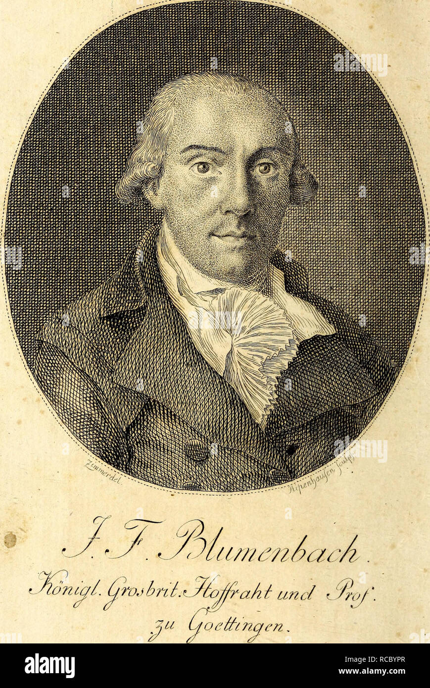 Johann friedrich blumenbach -Fotos und -Bildmaterial in hoher Auflösung ...