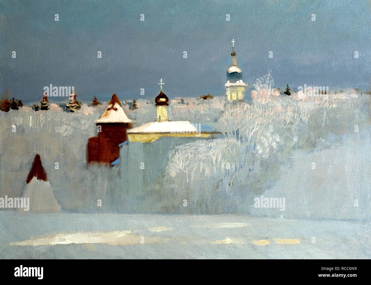 Russian winter painting -Fotos und -Bildmaterial in hoher Auflösung – Alamy