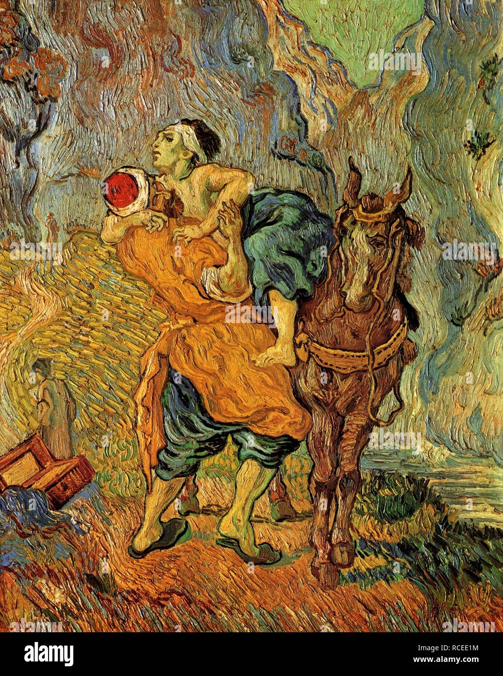 Der gute Samariter (nach Delacroix). Museum: Kröller-Müller Museum ...