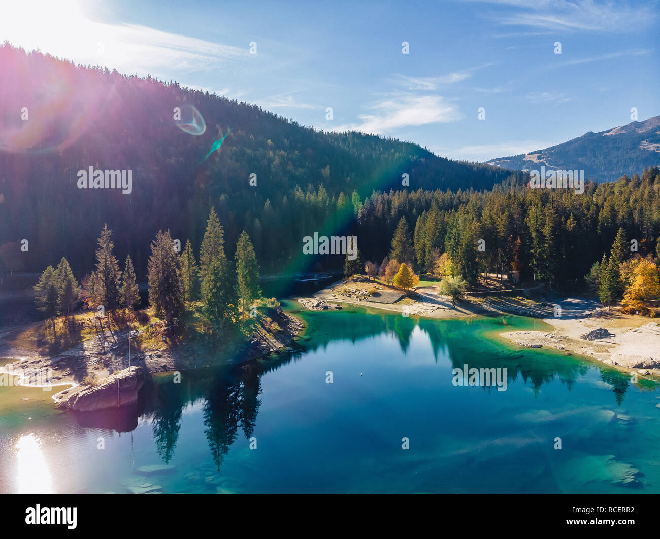 Caumasee see -Fotos und -Bildmaterial in hoher Auflösung – Alamy