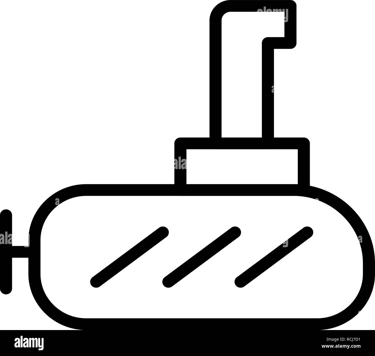 Vektor U-Boot Symbol Stock-Vektorgrafik - Alamy