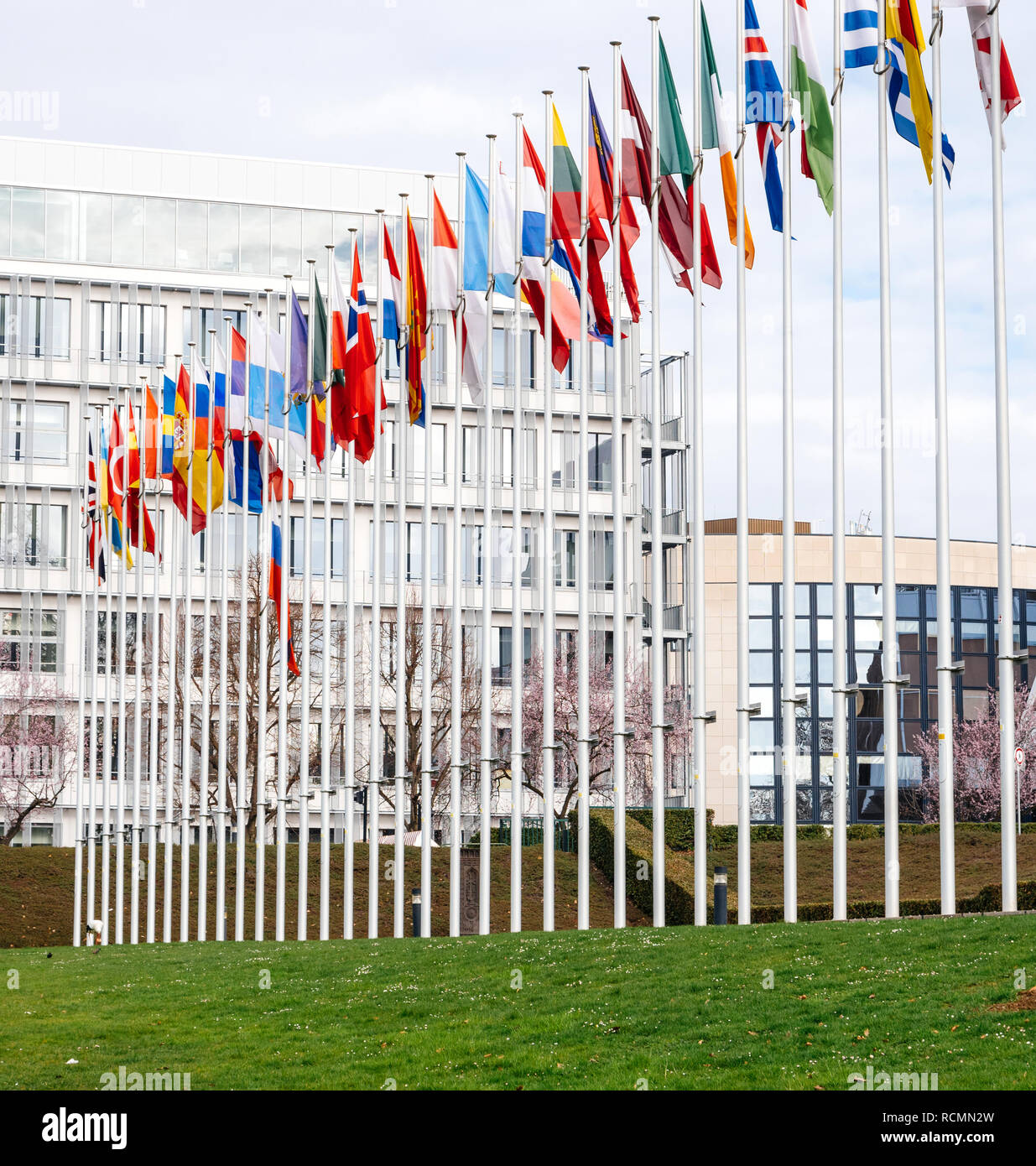 Fahnen auf halbmast -Fotos und -Bildmaterial in hoher Auflösung – Alamy