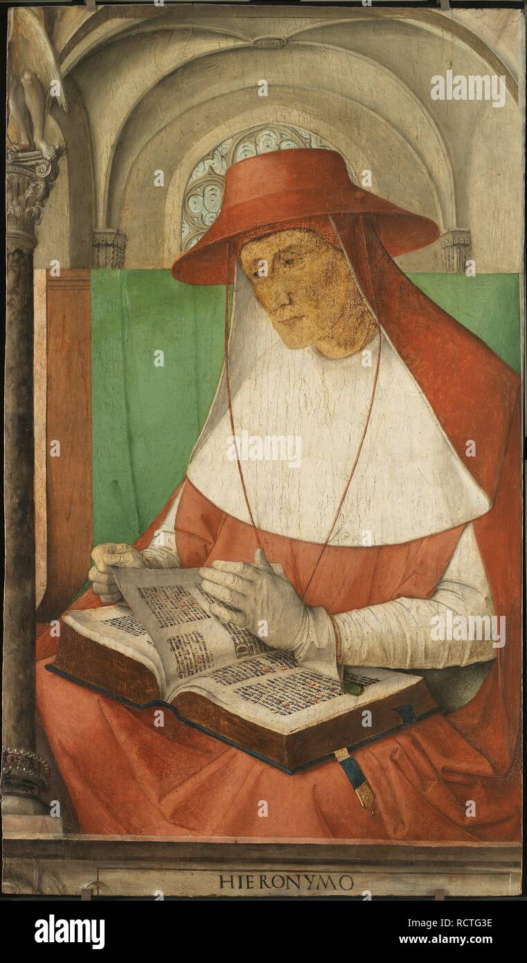 Der heilige Hieronymus. Museum: Musée du Louvre, Paris. Autor ...