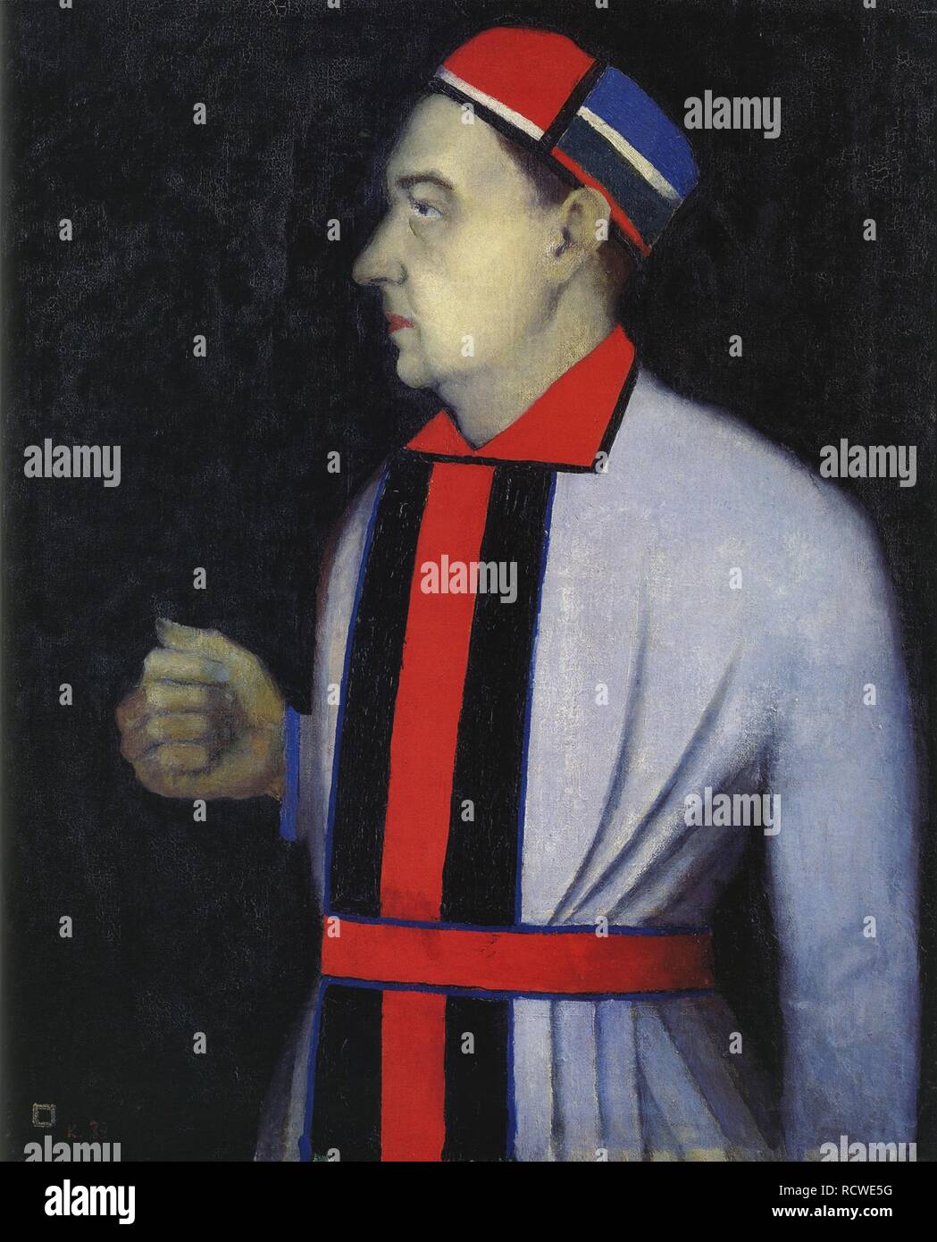 Portrait von Nikolai Nikolajewitsch Punin (1888-1953). Museum ...