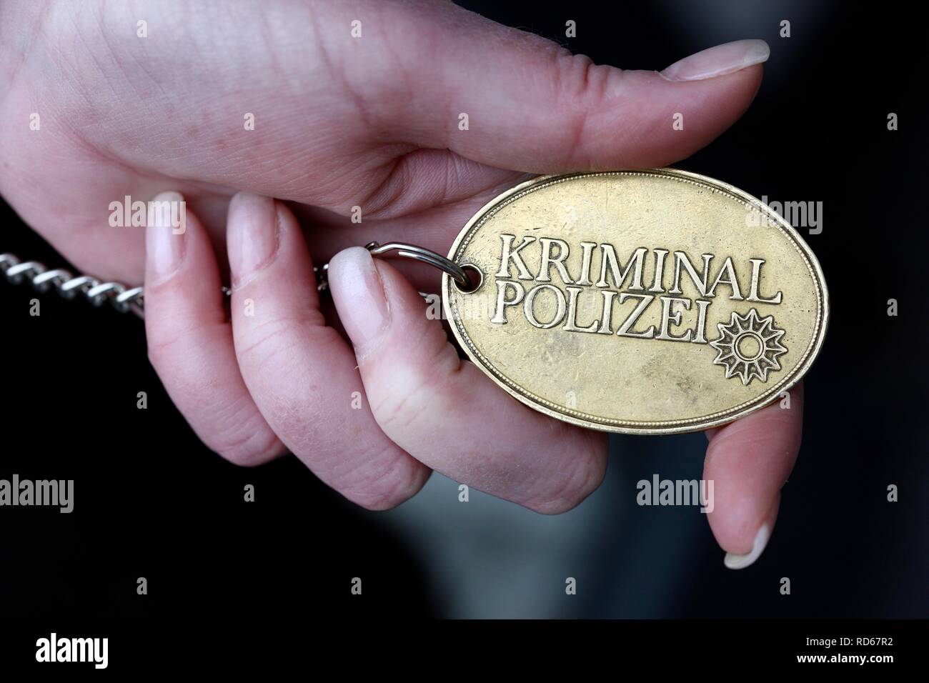 Ausweis der Kriminalpolizei Stockfotografie - Alamy