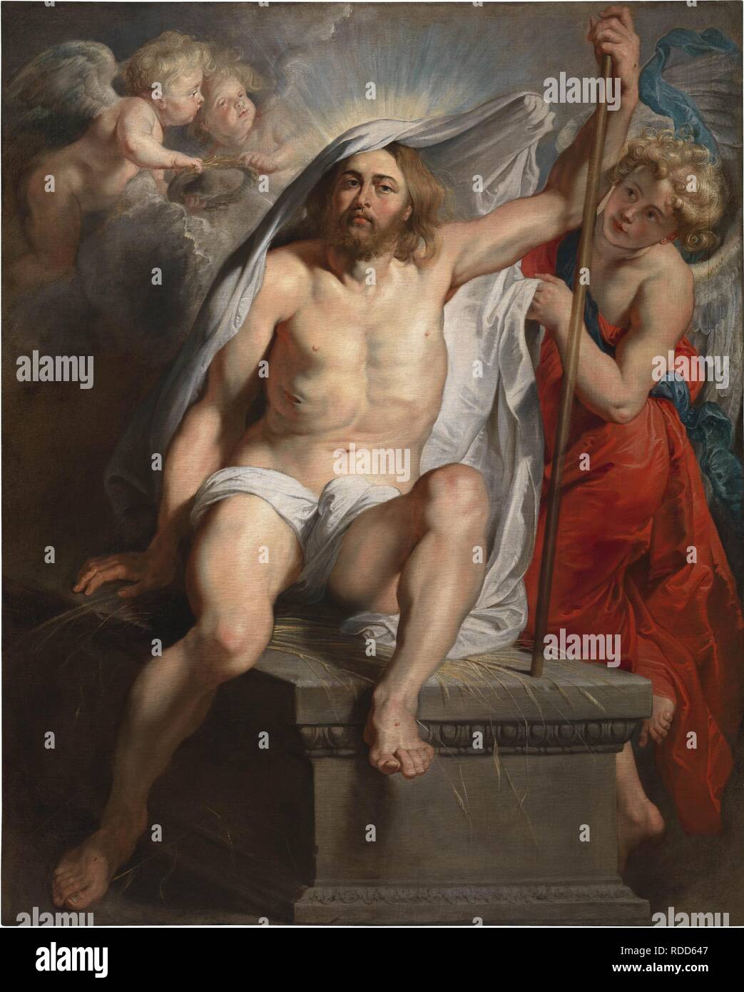 Die Auferstehung Christi, oder den Triumph Christi über den Tod. Museum: Palazzo Pitti, Florenz ...