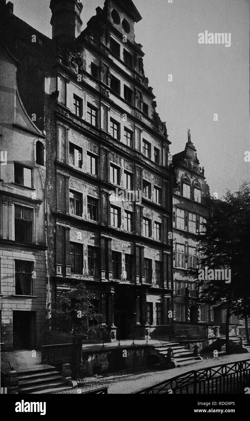 Historische altstadt von danzig Schwarzweiß-Stockfotos und -bilder - Alamy