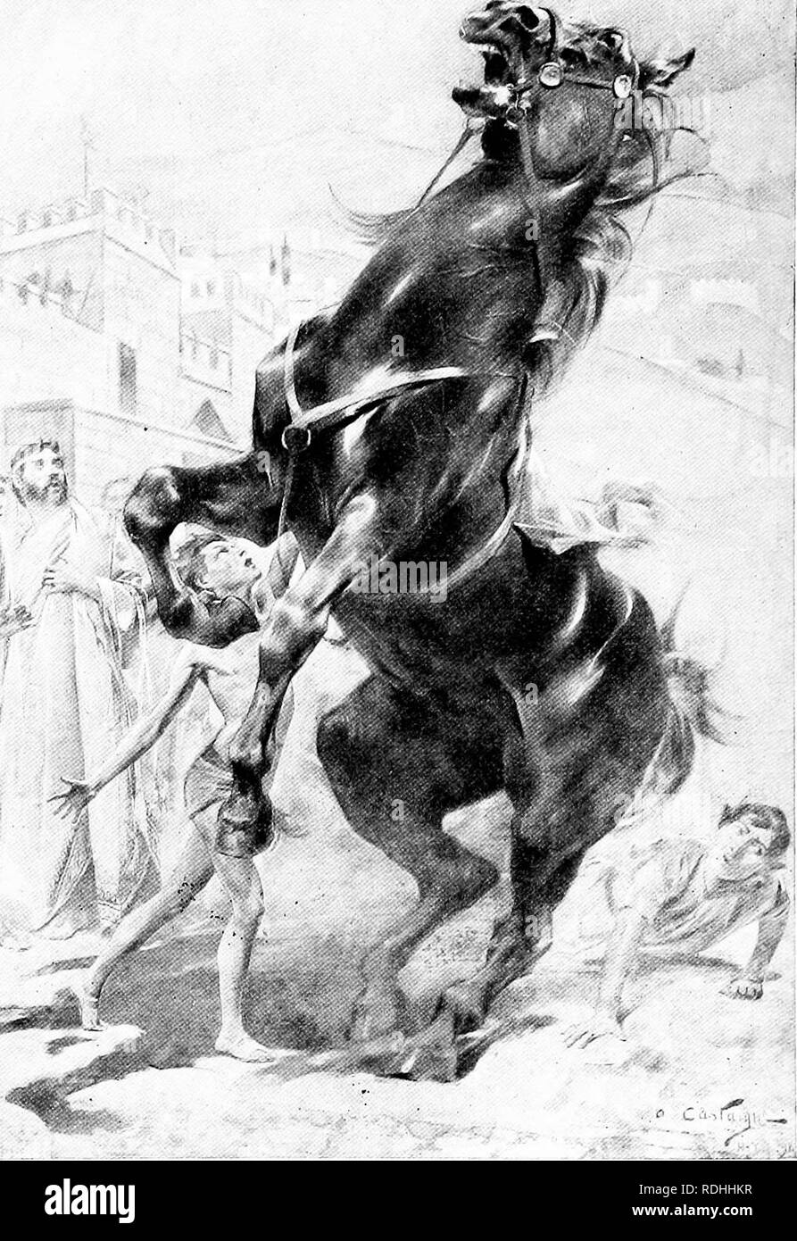 Alexander taming bucephalus -Fotos und -Bildmaterial in hoher Auflösung ...