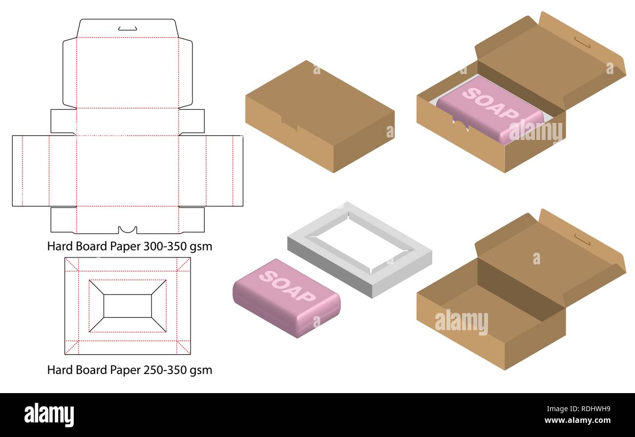 Box design vorlage Stock-Vektorgrafiken kaufen - Alamy