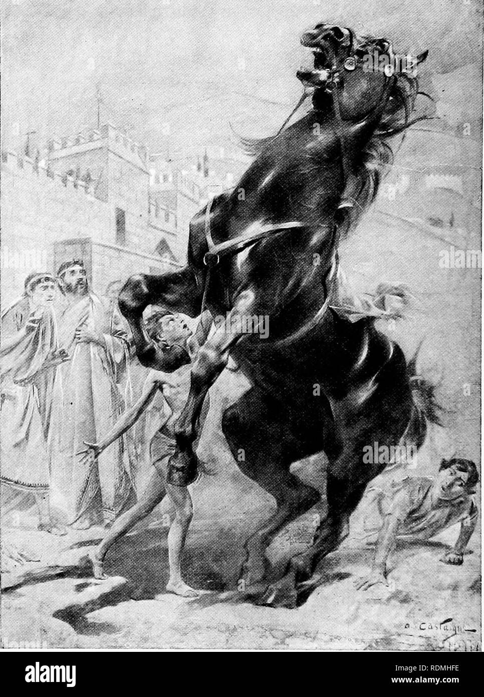 Alexander taming bucephalus -Fotos und -Bildmaterial in hoher Auflösung ...