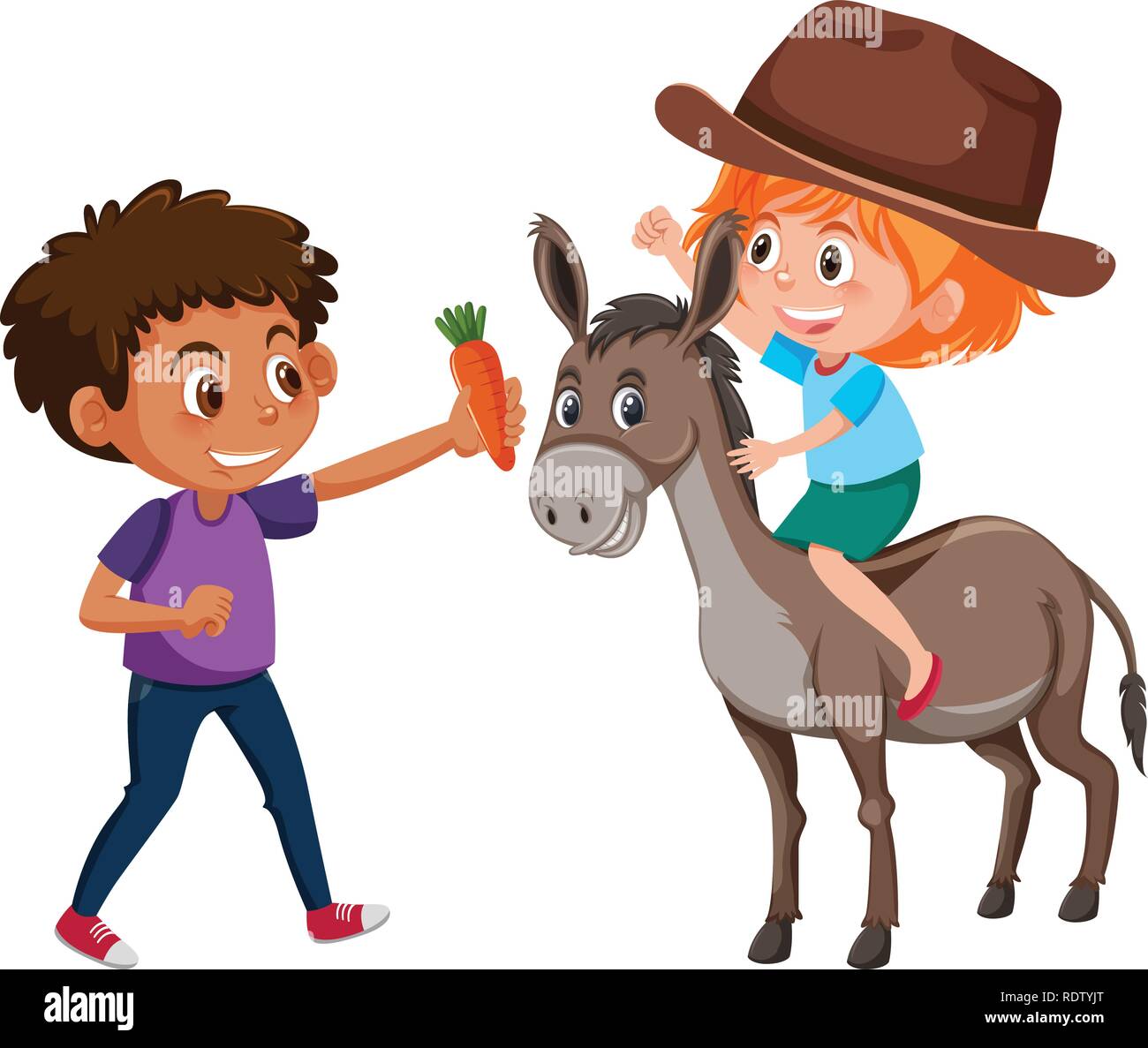 Esel bild Ausgeschnittene Stockfotos und -bilder - Alamy