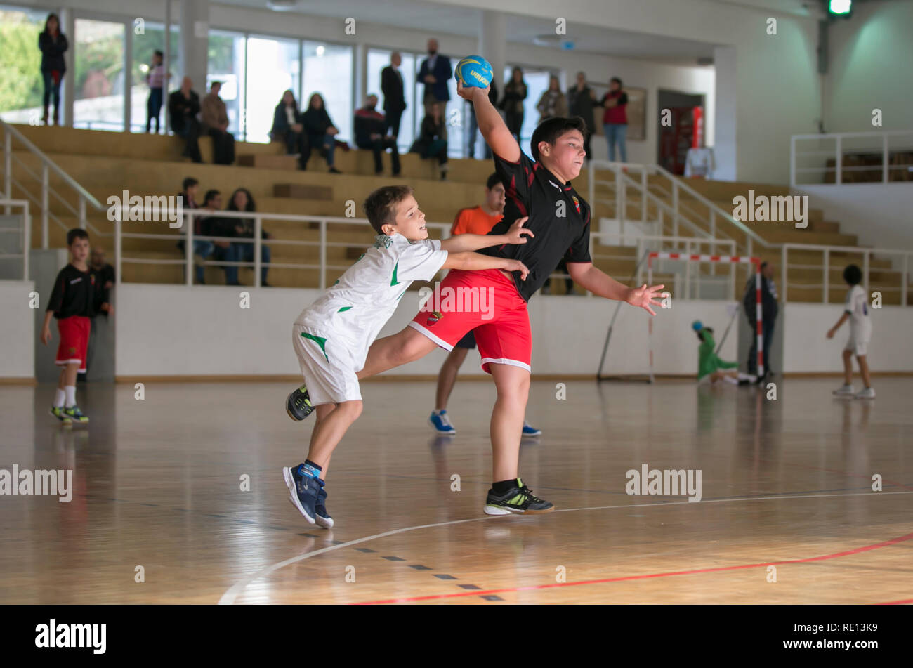 Handball feld -Fotos und -Bildmaterial in hoher Auflösung – Alamy